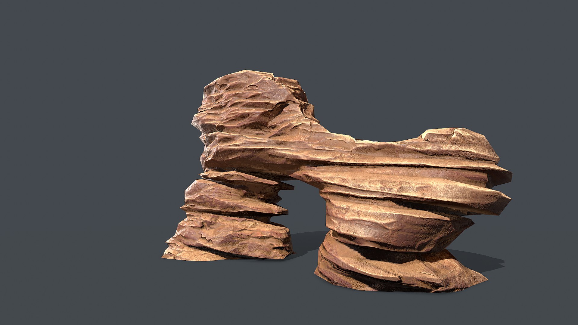 Red Rock Sandstone 7 3D - TurboSquid 2134590