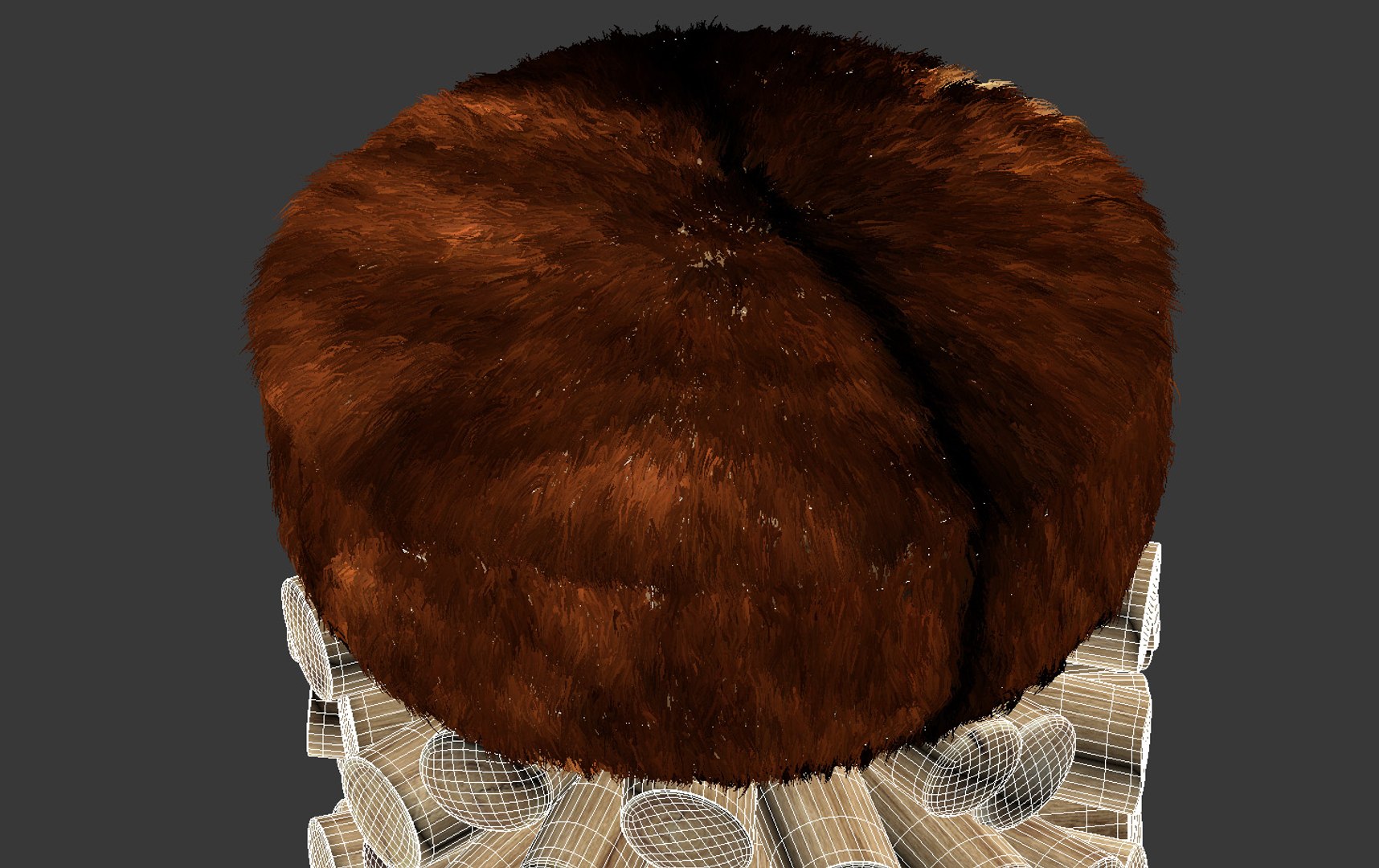 Poof Round PIER 3D Model - TurboSquid 1952715