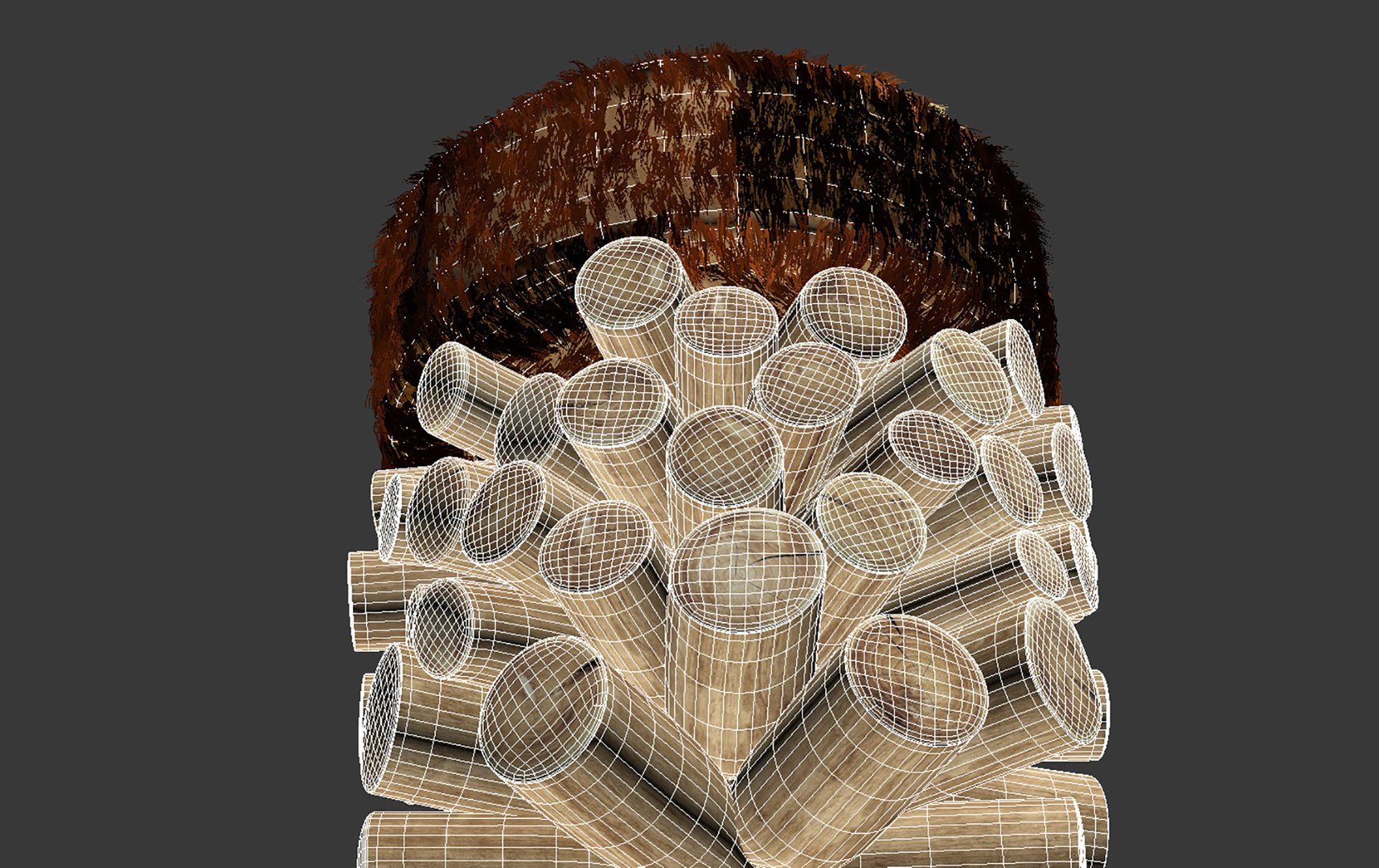 Poof Round PIER 3D Model - TurboSquid 1952715