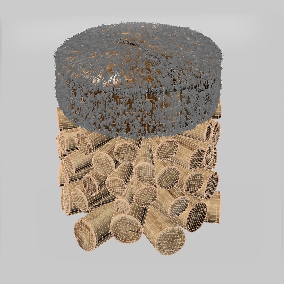 Poof Round PIER 3D Model - TurboSquid 1952715