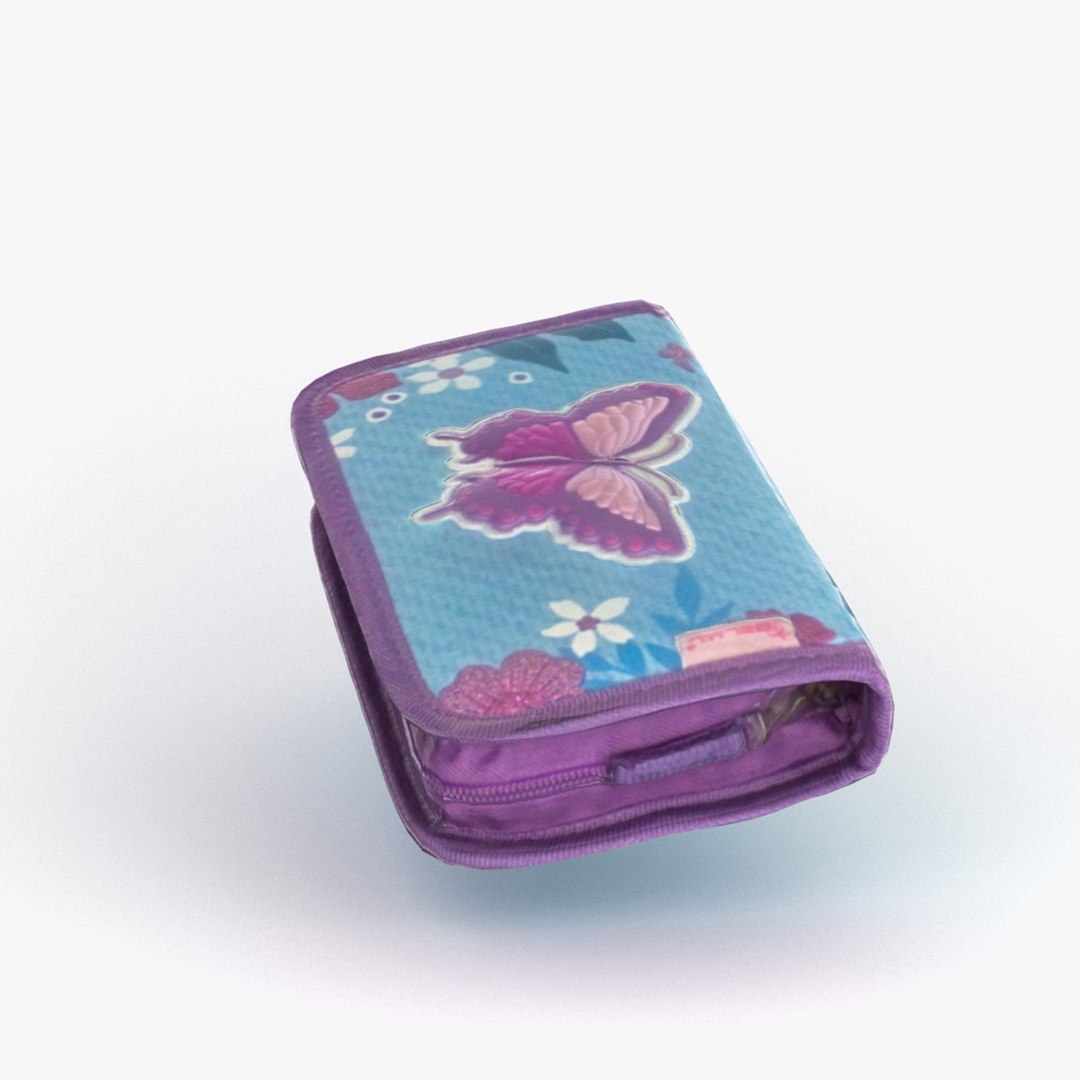 Pencil case model - TurboSquid 2041620