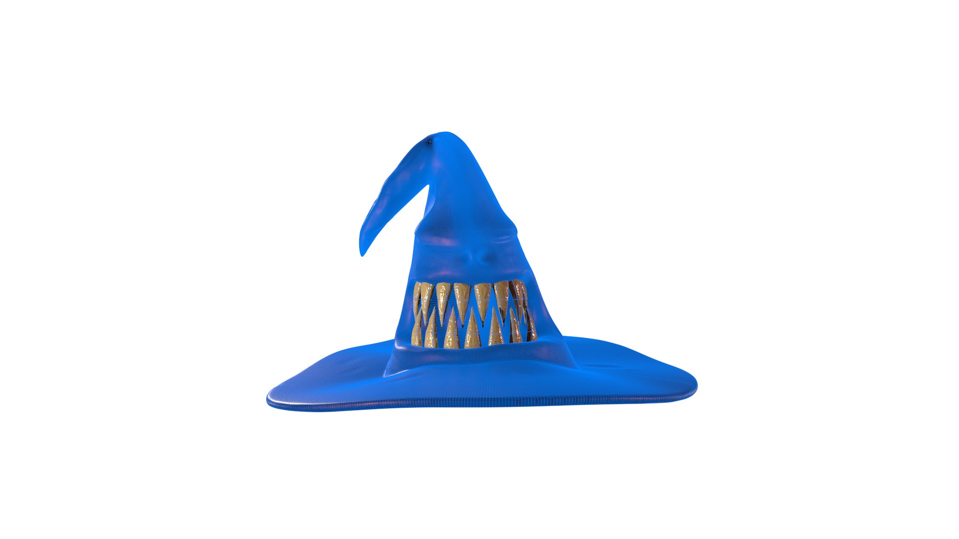 3D Monster Witch Hat Model - TurboSquid 1796384