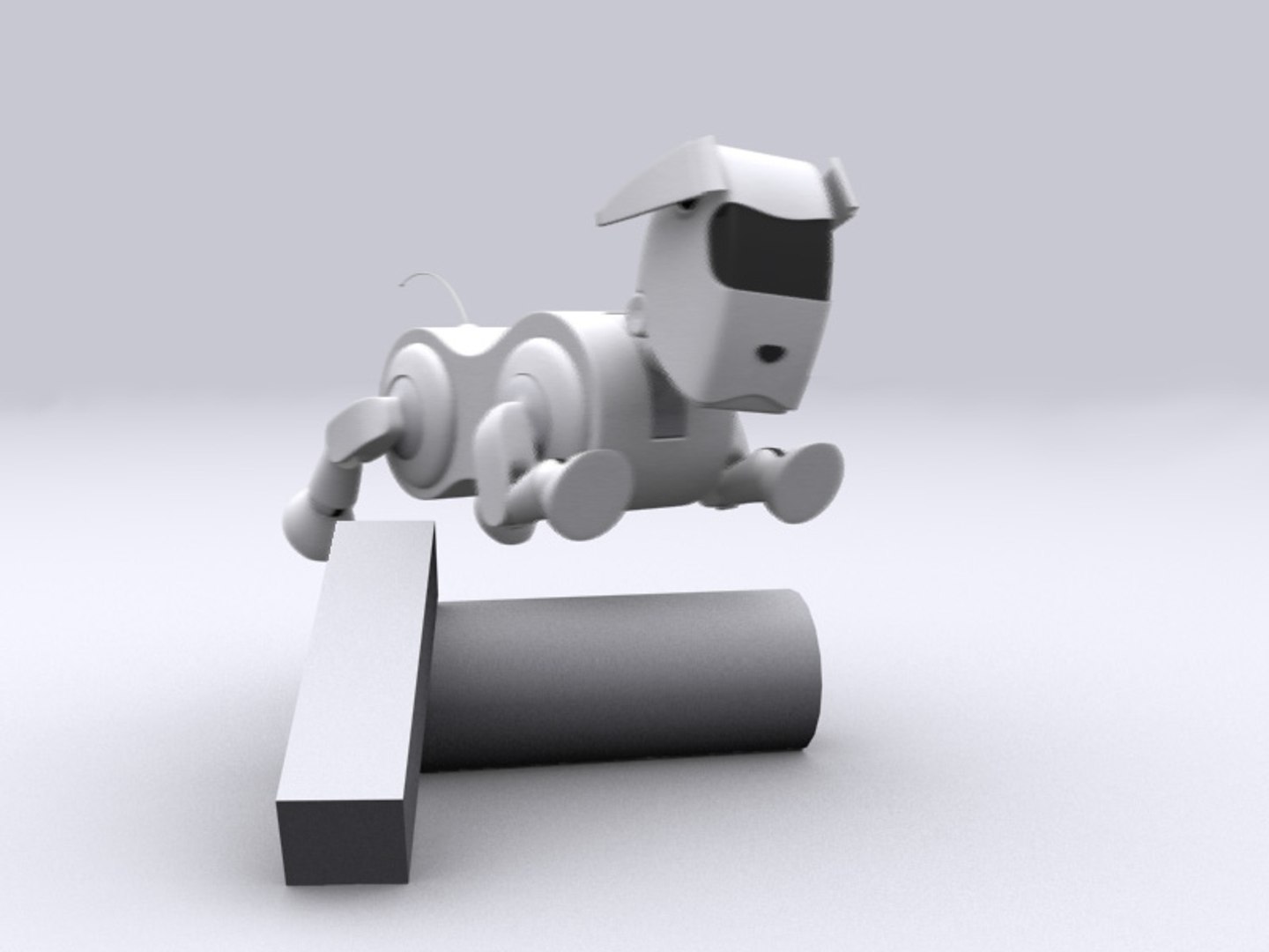 3d Robo Dog Model