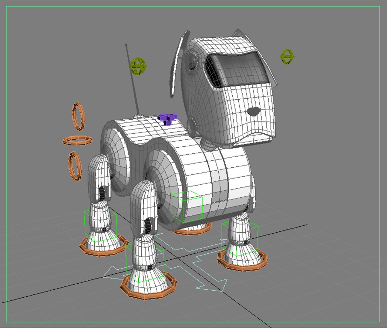 3d Robo Dog Model