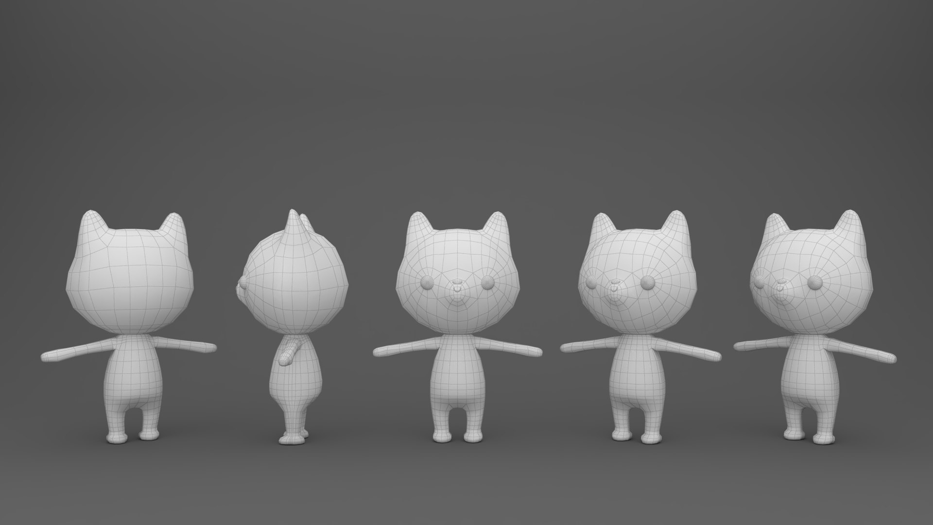 Stylized Character 001 Wolf 3D - TurboSquid 2171000