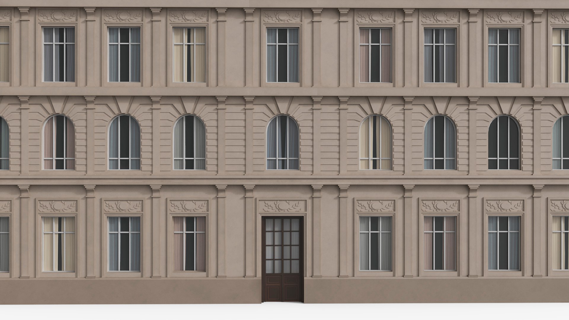 Paris Traditional Two Sided Building 3D - TurboSquid 2291200