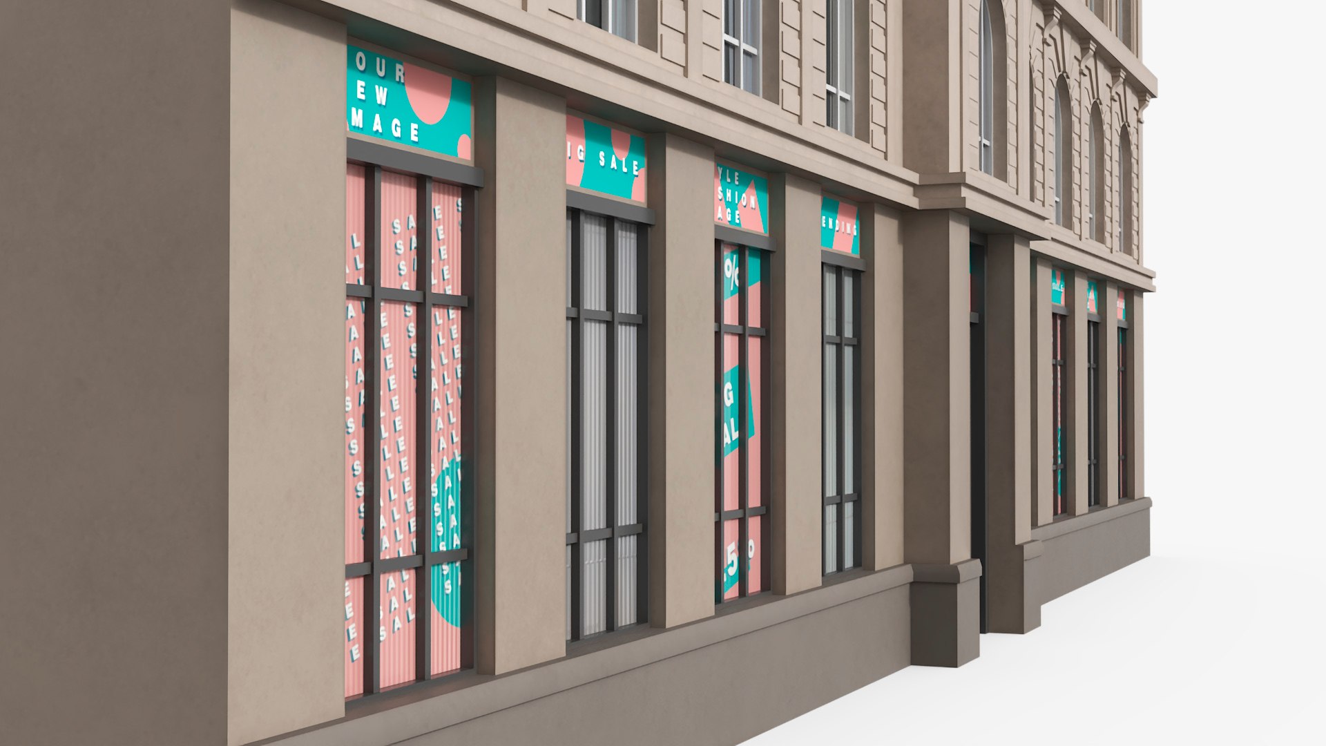 Paris Traditional Two Sided Building 3D - TurboSquid 2291200