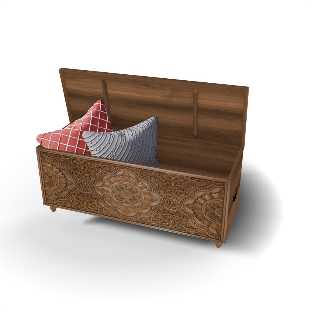 3D Vintage Box 3D Model Model - TurboSquid 2410777