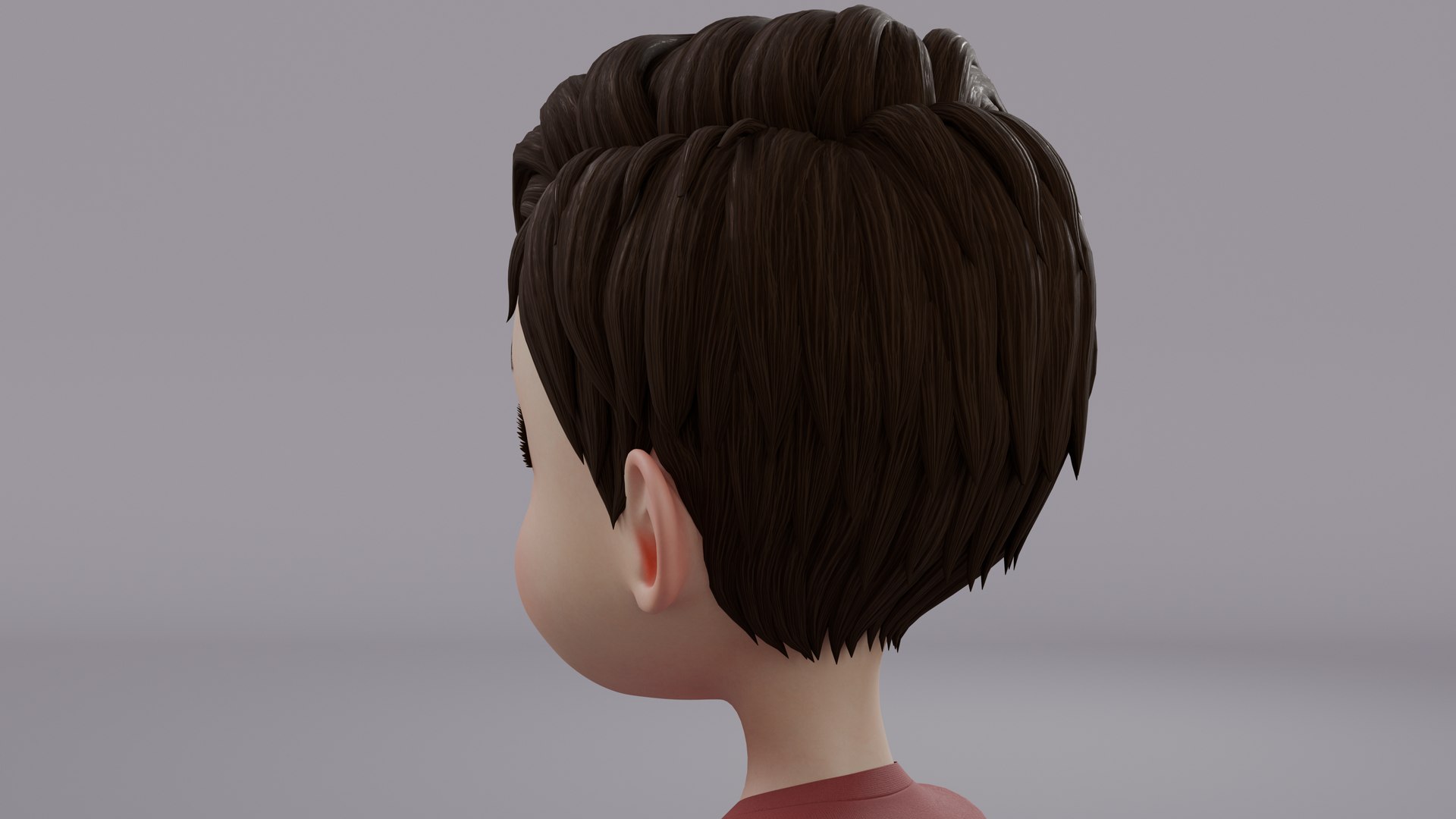 3D Cartoon Boy Rig Model - TurboSquid 2360125