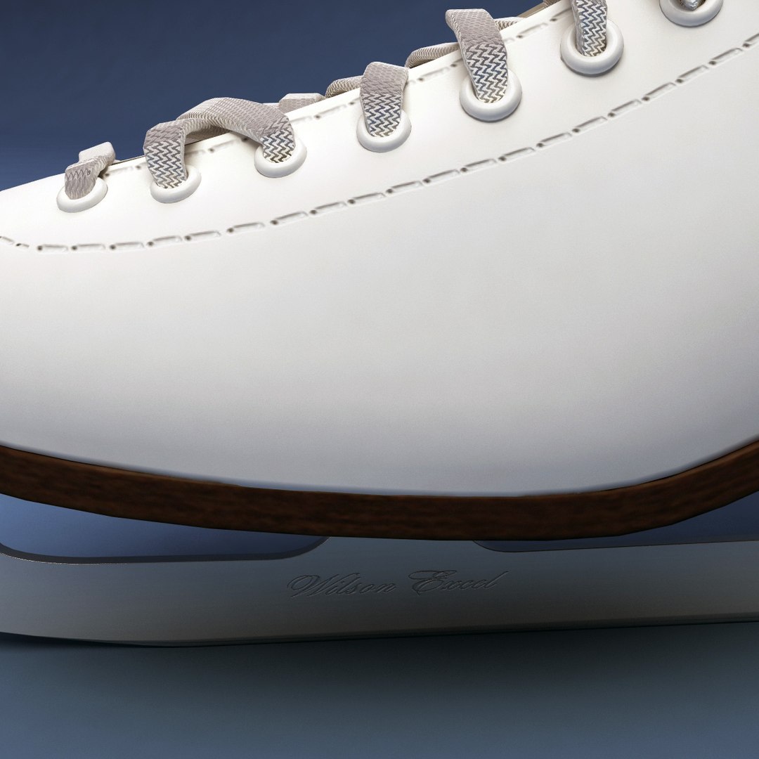 3d model of ice skates wifa prima
