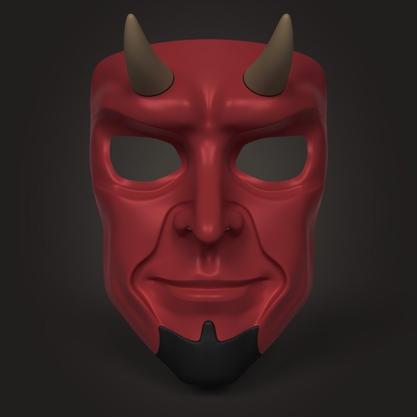 Mascara Diavolo 3D Modelos para Descargar | TurboSquid
