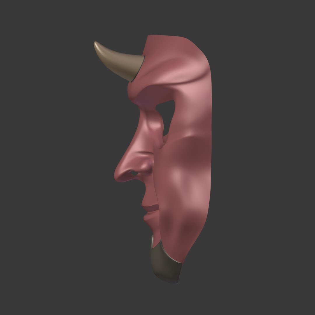 3D Devil Mask Model - TurboSquid 1633812