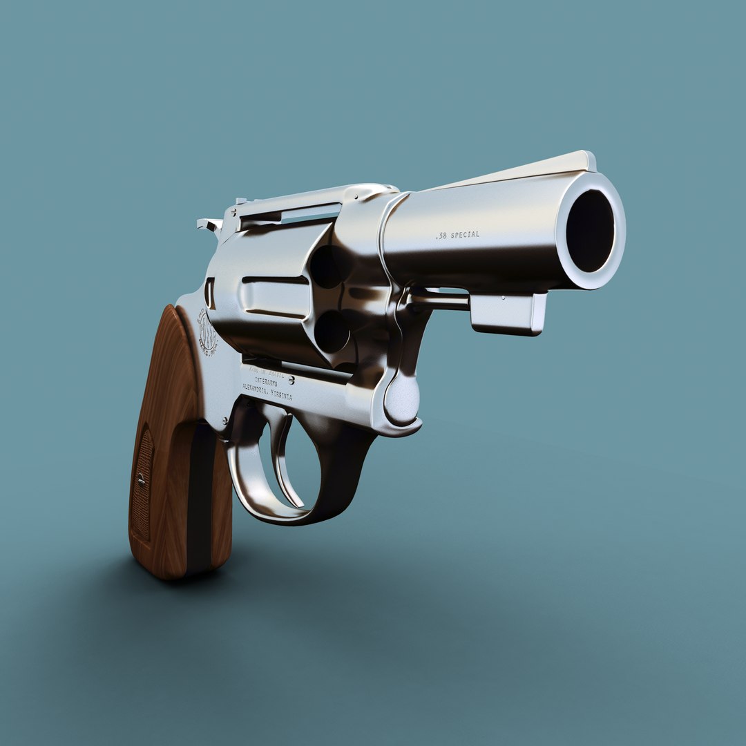 3d Model Of 38 Special