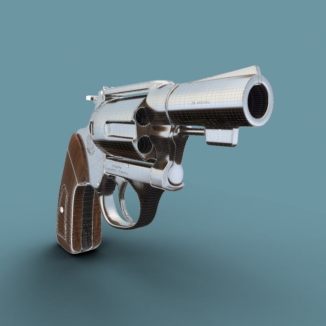 3d Model Of 38 Special