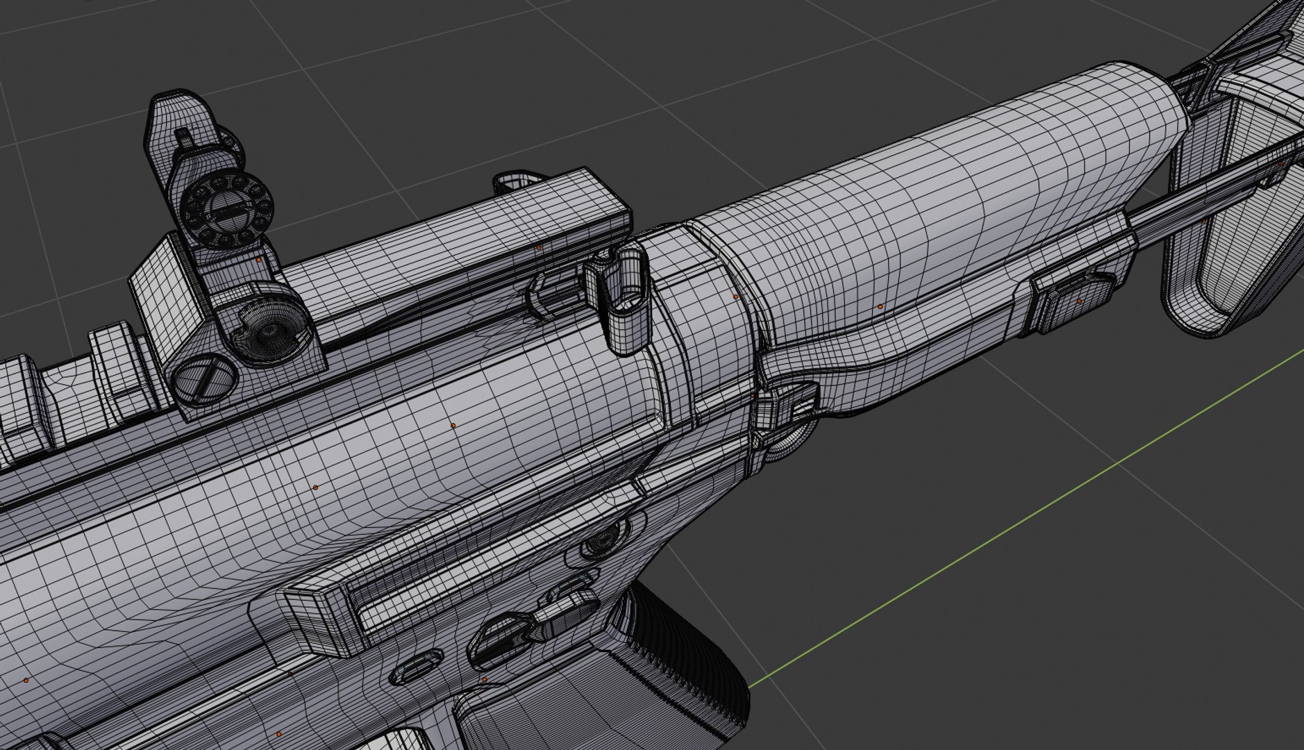3D Model M4 Honeybadger Assault Rifle - TurboSquid 1410499