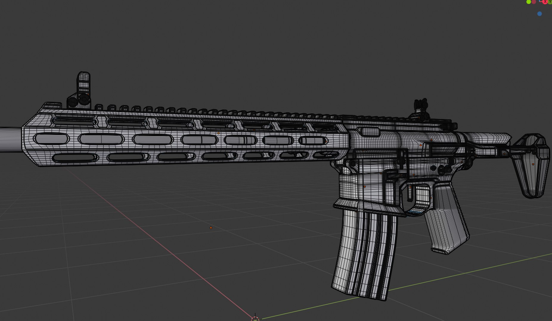 3D Model M4 Honeybadger Assault Rifle - TurboSquid 1410499