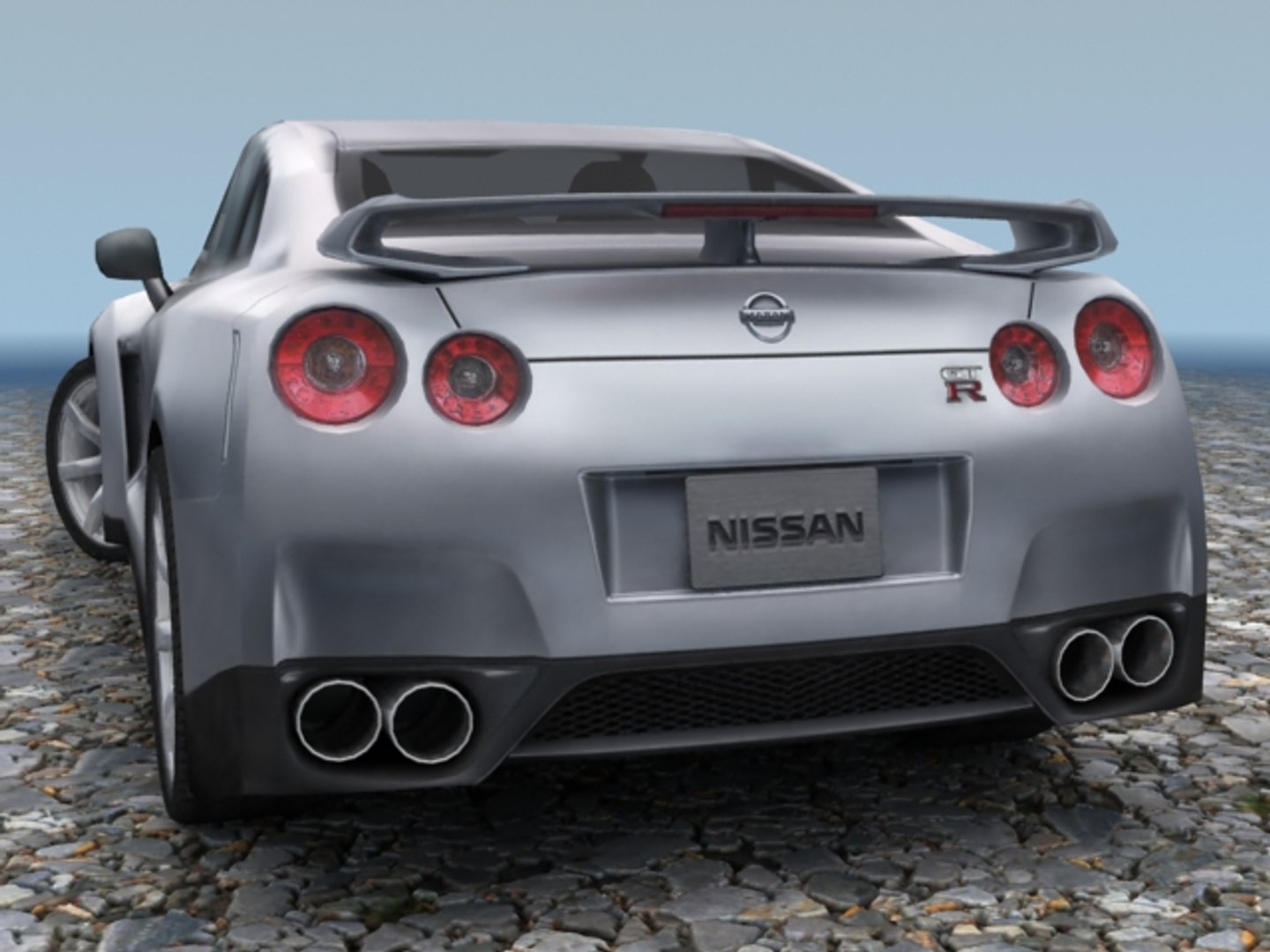 3d Nissan Skyline Gt-r 2009 Model