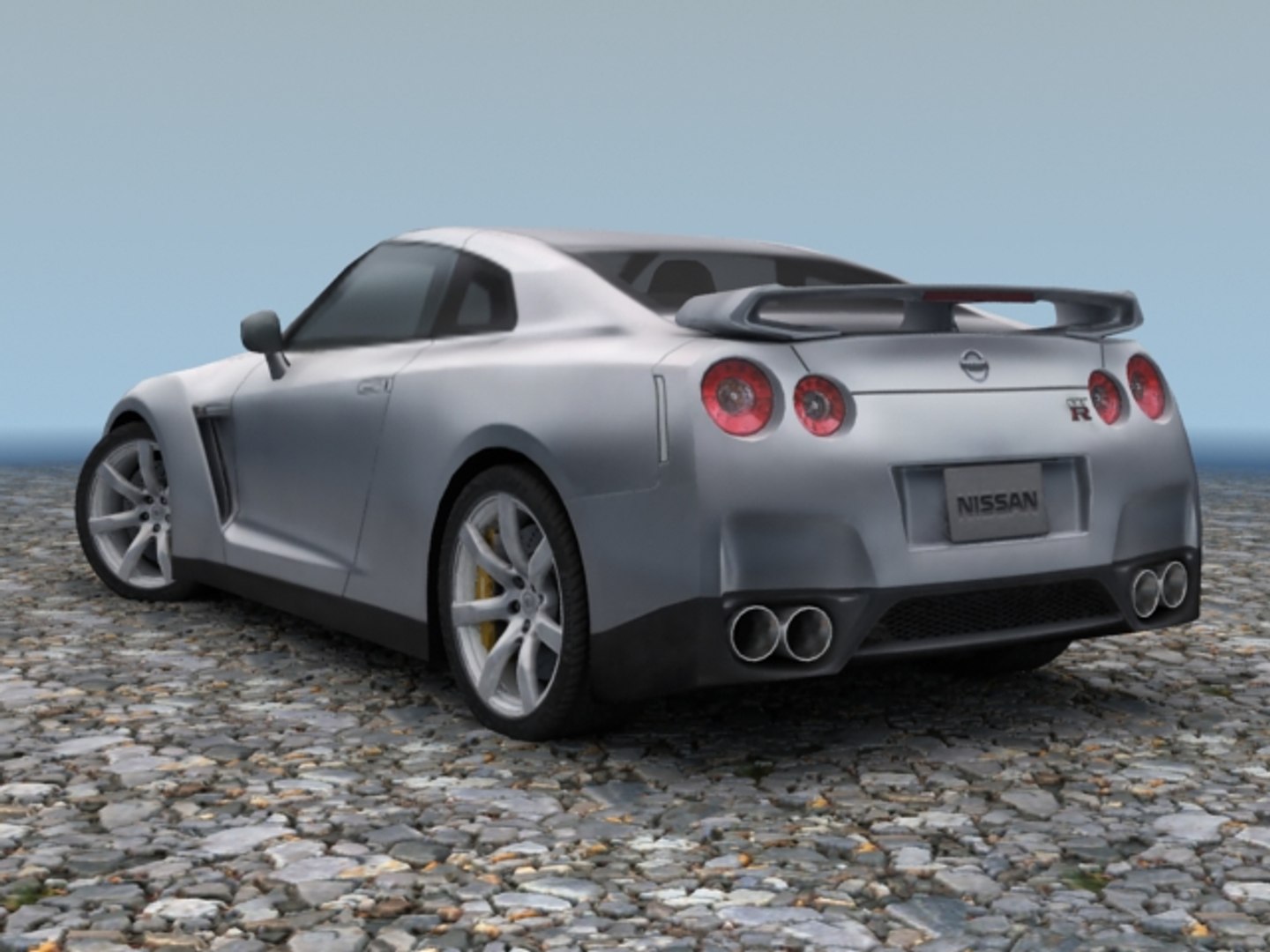 3d Nissan Skyline Gt-r 2009 Model