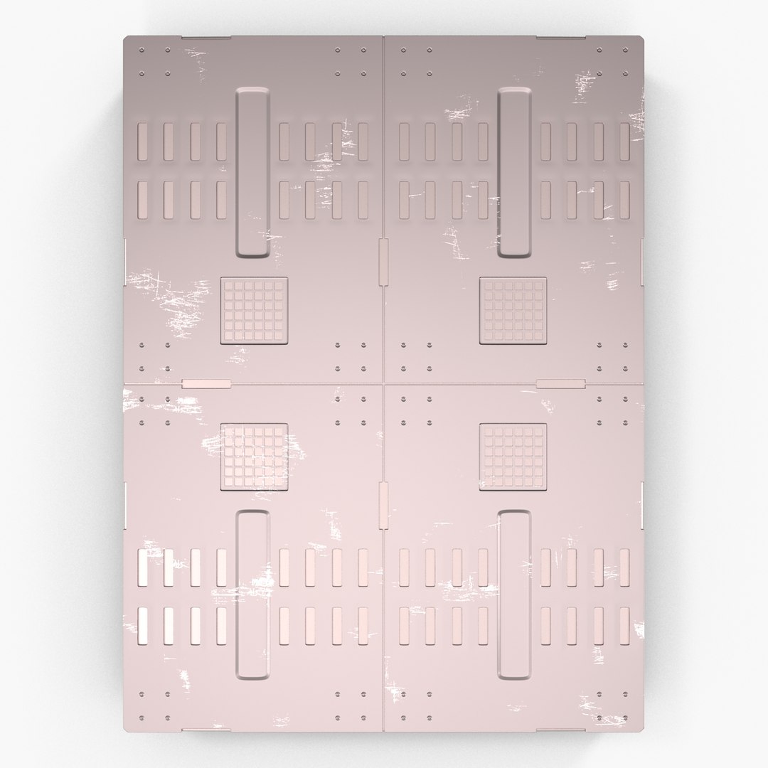 3d Sci-fi Anodized Panel 5