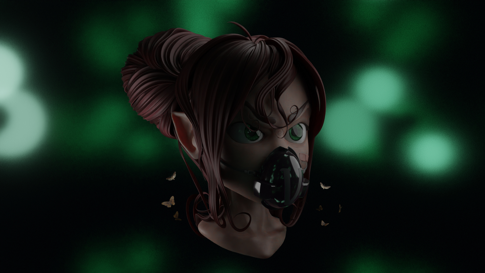 3D Stylized poison girl model - TurboSquid 1747320