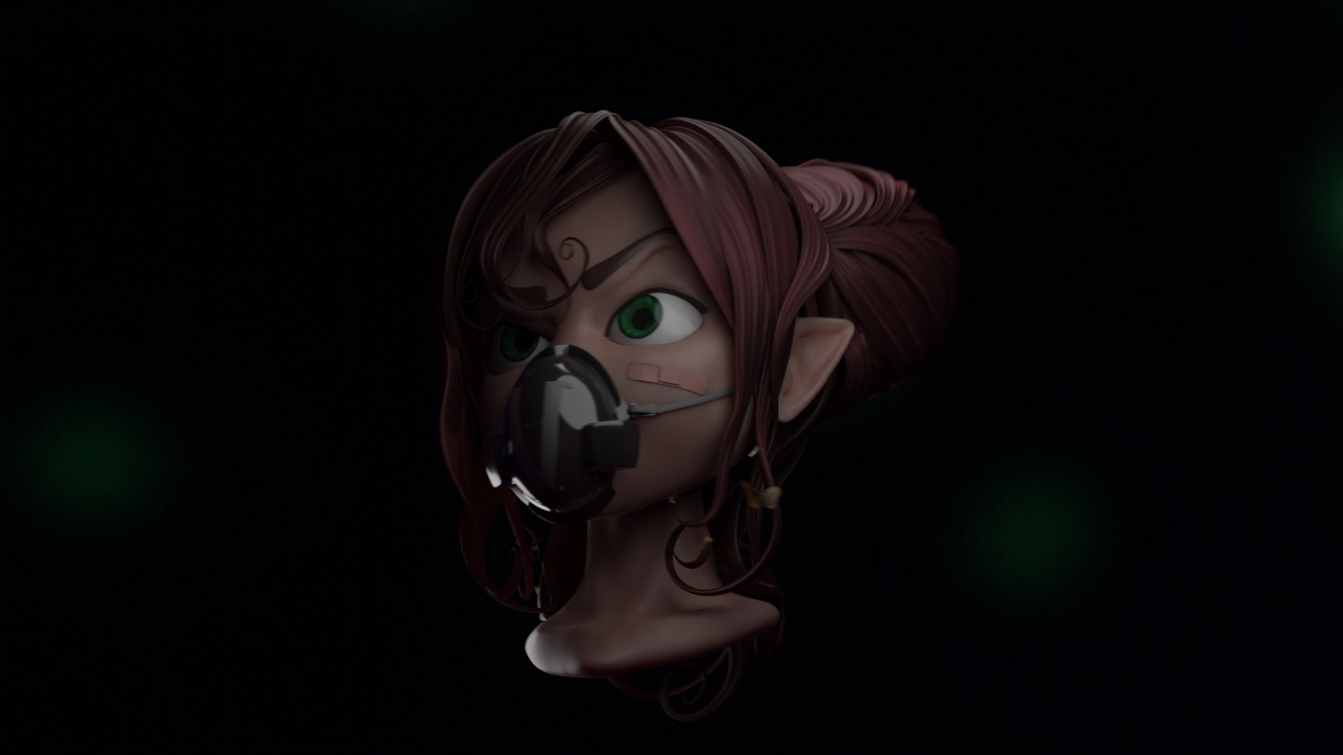 3D Stylized poison girl model - TurboSquid 1747320