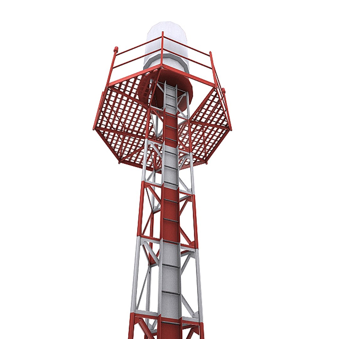 3d Model Navigation Tacan Antenna