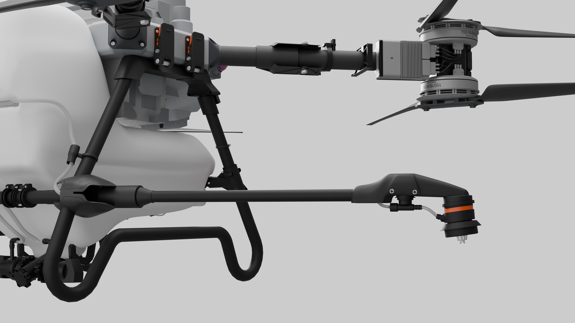 DJI Agras T100 3D Model - TurboSquid 2348240