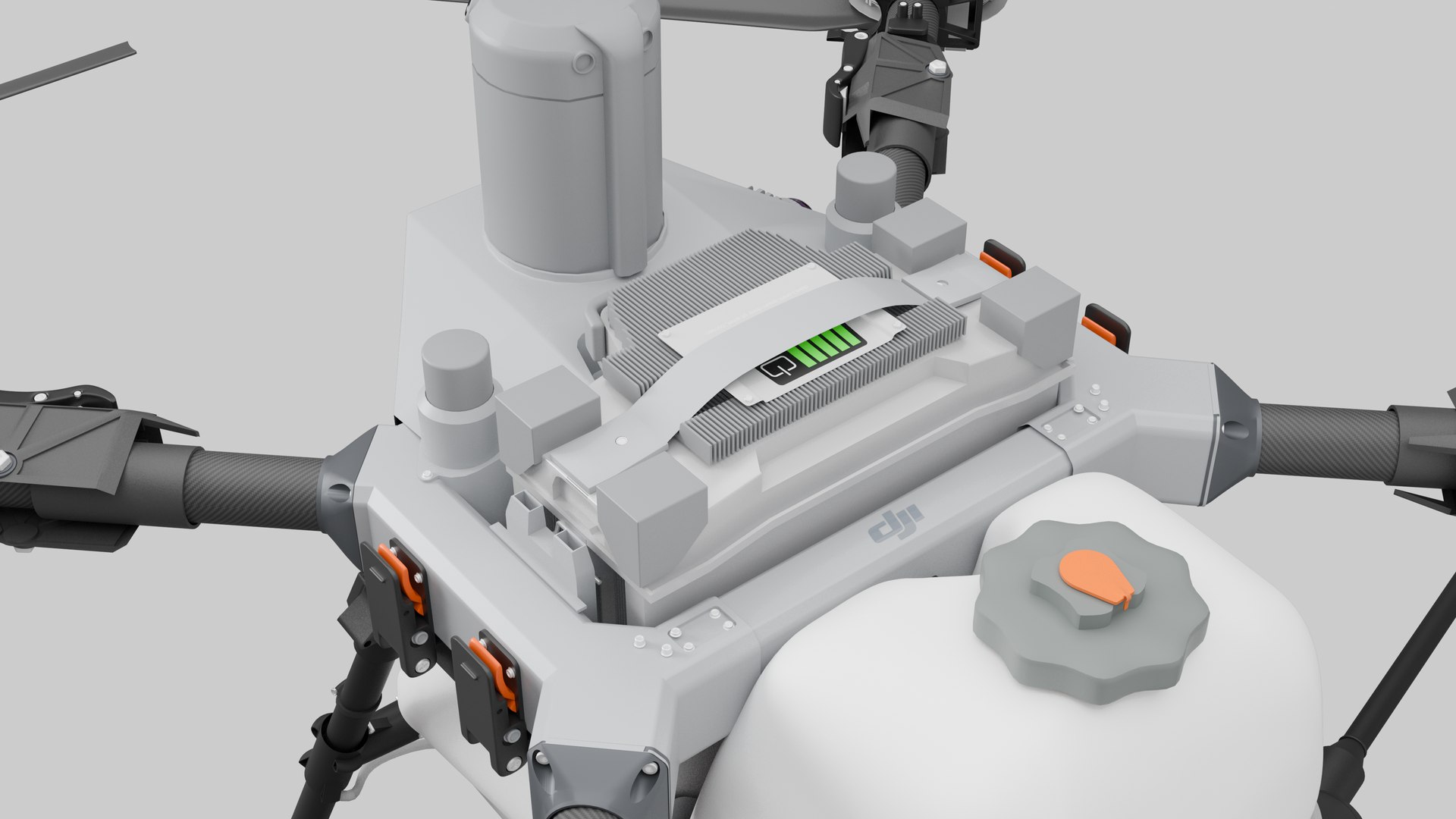 DJI Agras T100 3D Model - TurboSquid 2348240