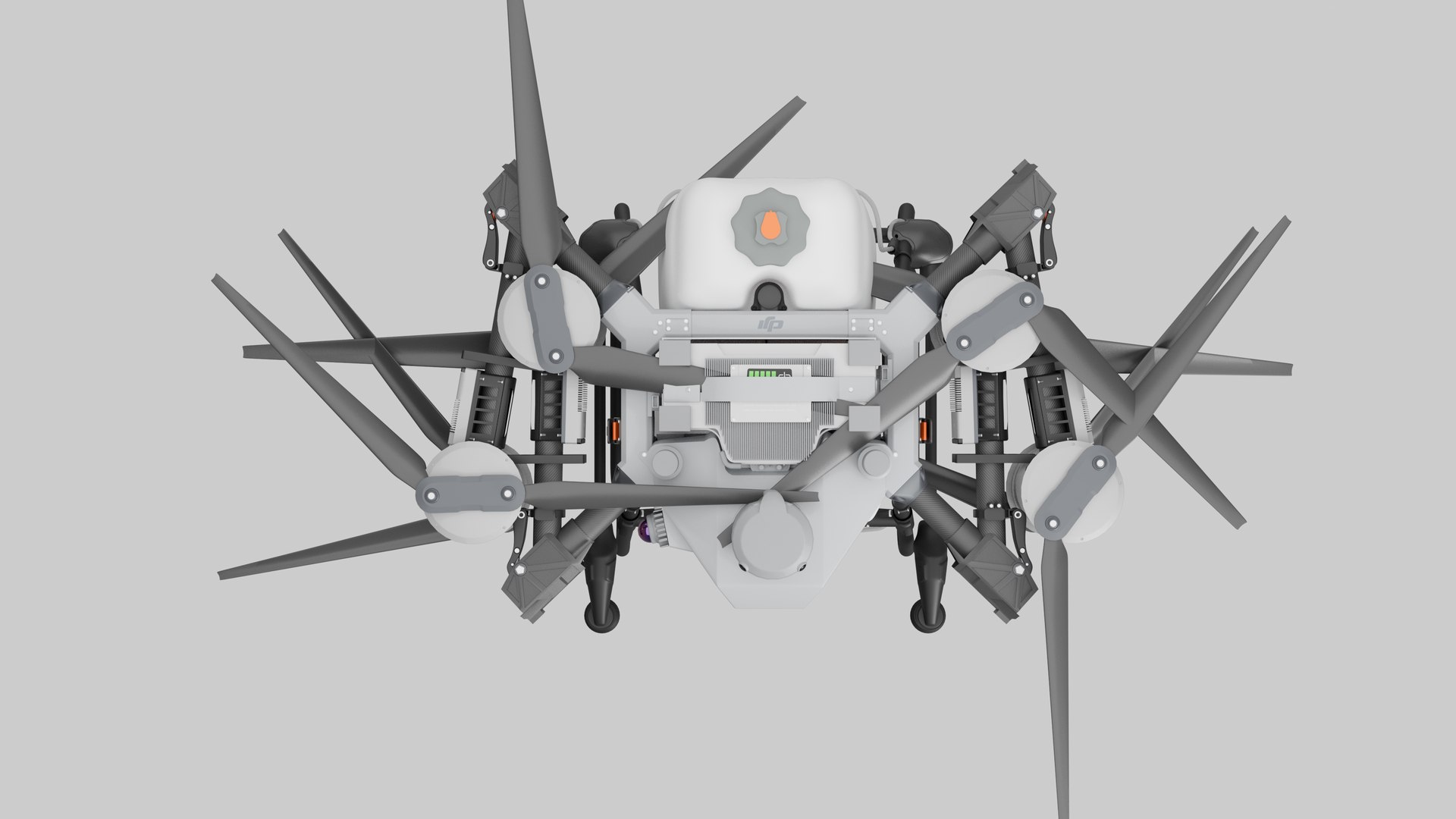 DJI Agras T100 3D Model - TurboSquid 2348240