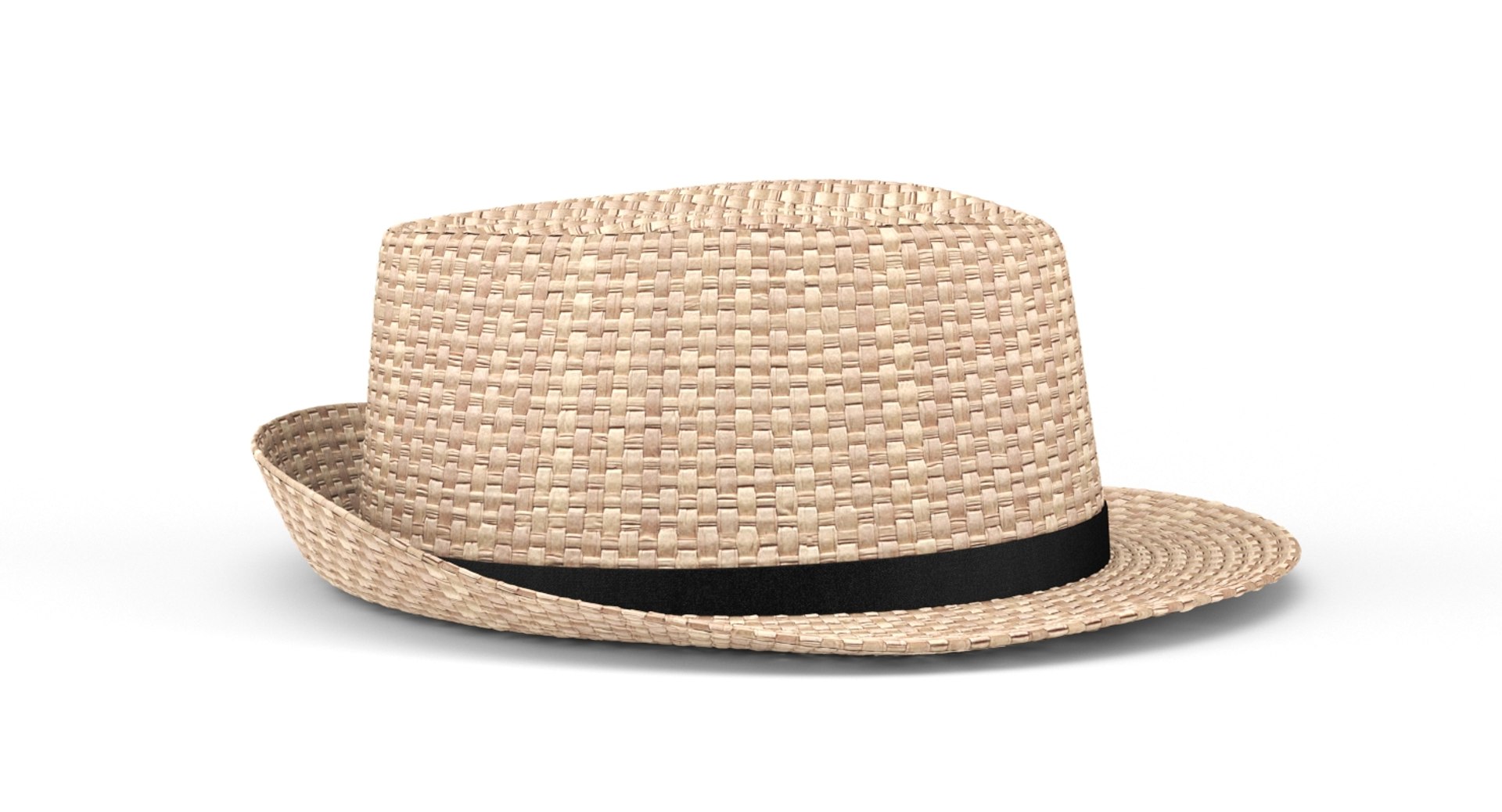 3D realistic straw hat - TurboSquid 1416504