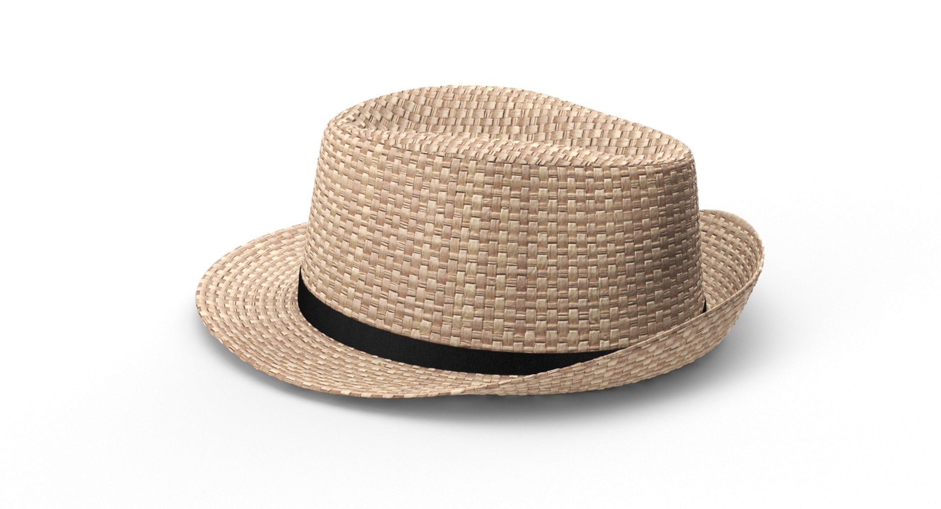 3D realistic straw hat - TurboSquid 1416504