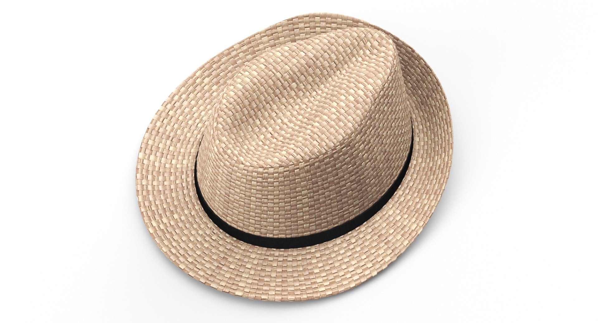 3D realistic straw hat - TurboSquid 1416504