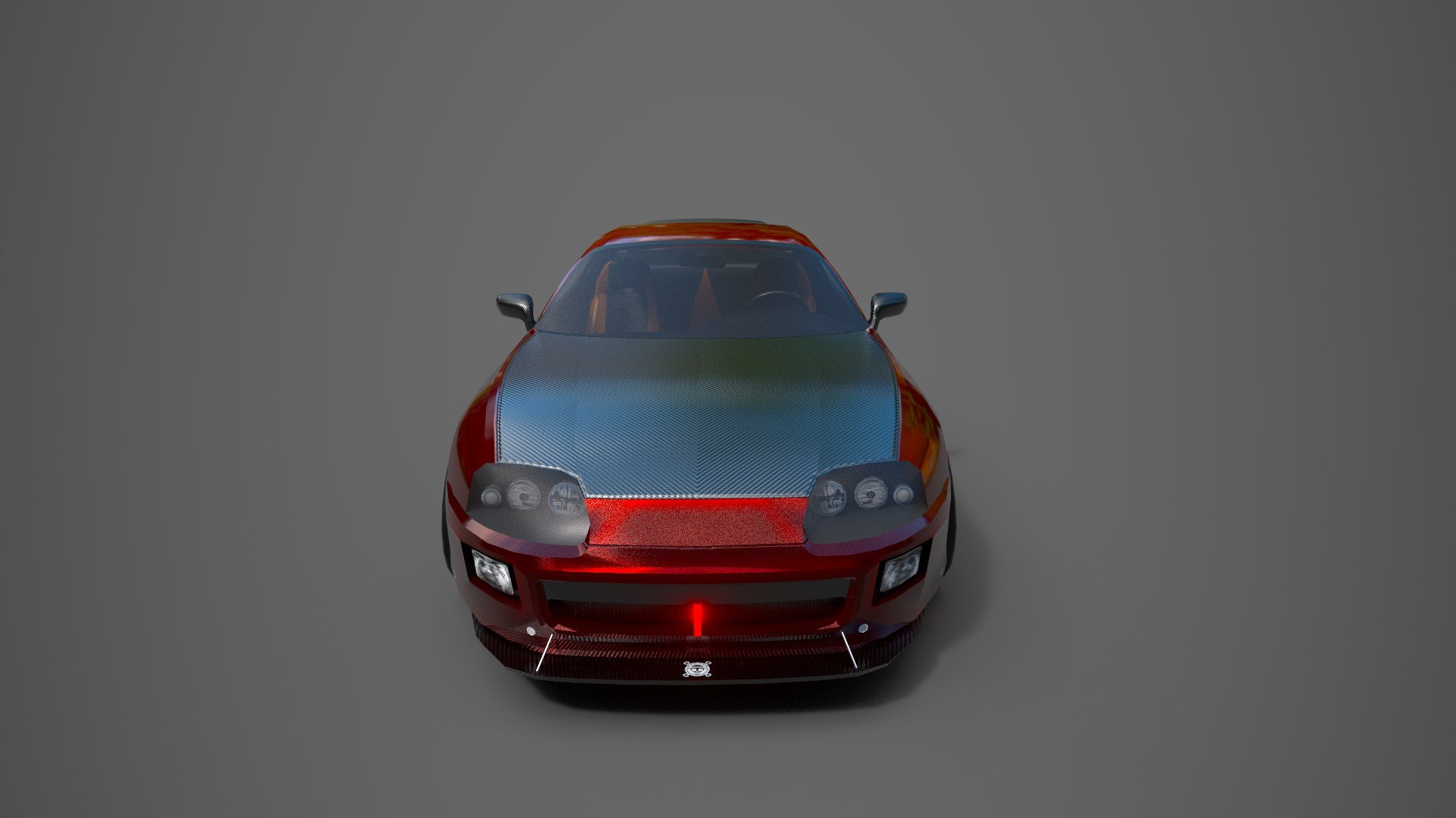 Toyota Supra MK4 3D Low Poly Model With 4k PBR Textures 3D - TurboSquid 2179730