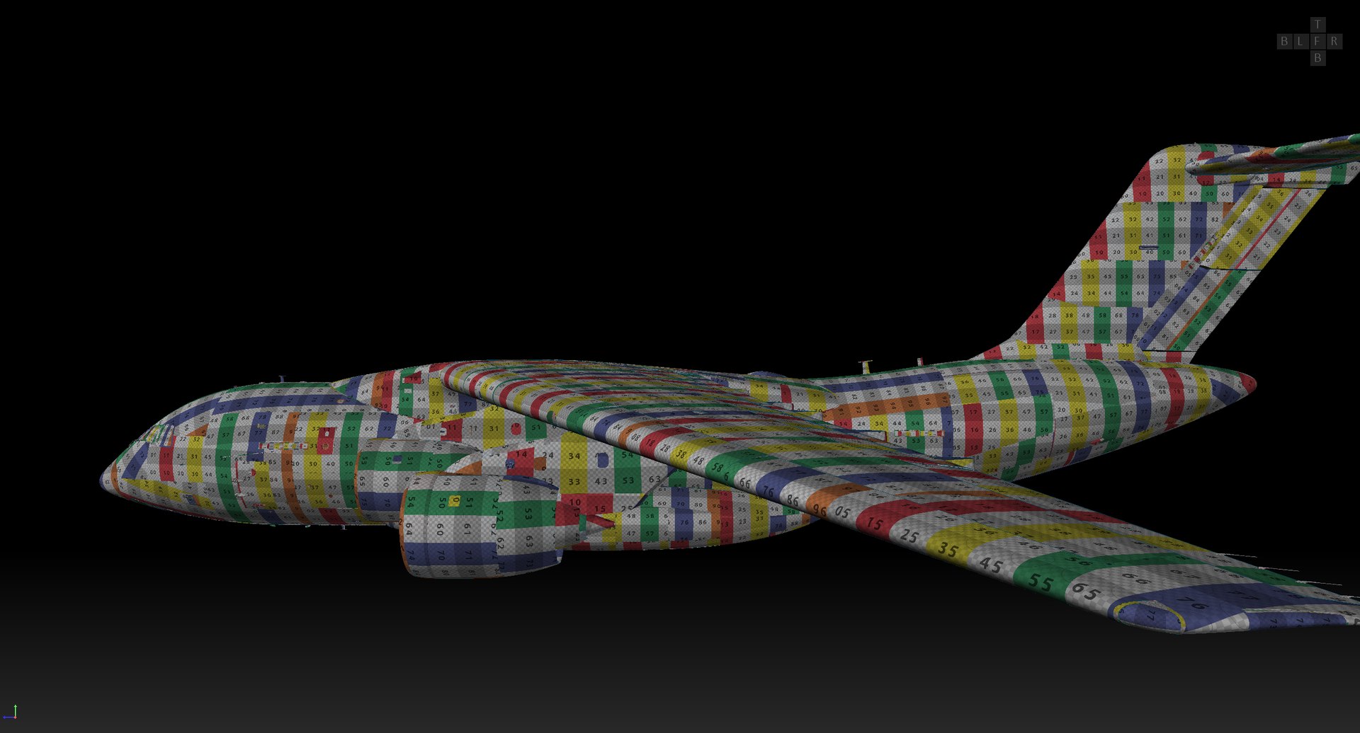 Y20 Aircraft C4D Rig 3D Model - TurboSquid 2375926