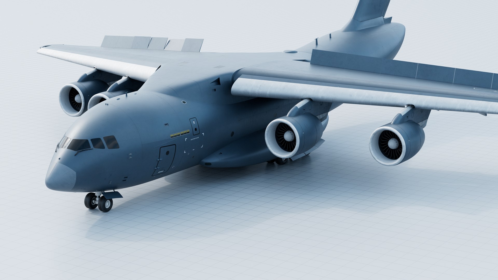 Y20 Aircraft C4D Rig 3D Model - TurboSquid 2375926