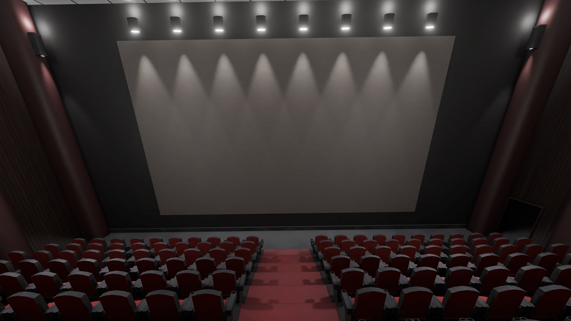 VR Cinema 3D Model - TurboSquid 2156653