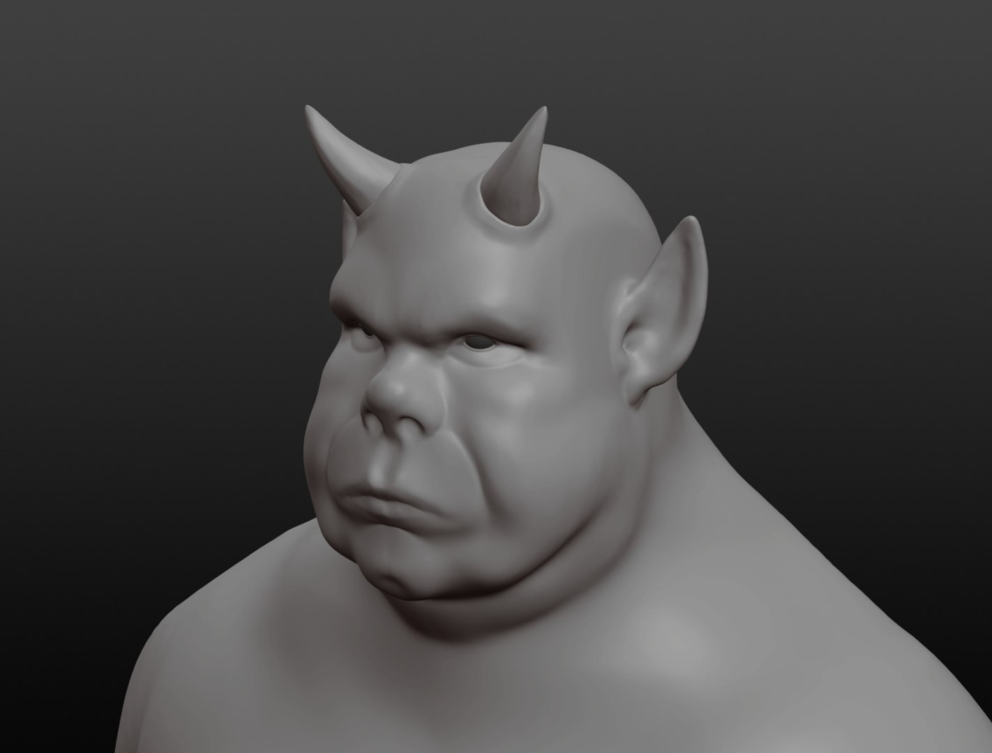 3D Daemon Base Mesh - TurboSquid 1430480