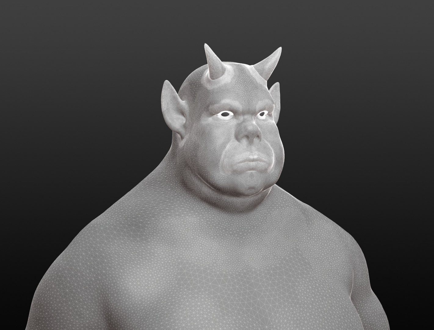 3D Daemon Base Mesh - TurboSquid 1430480