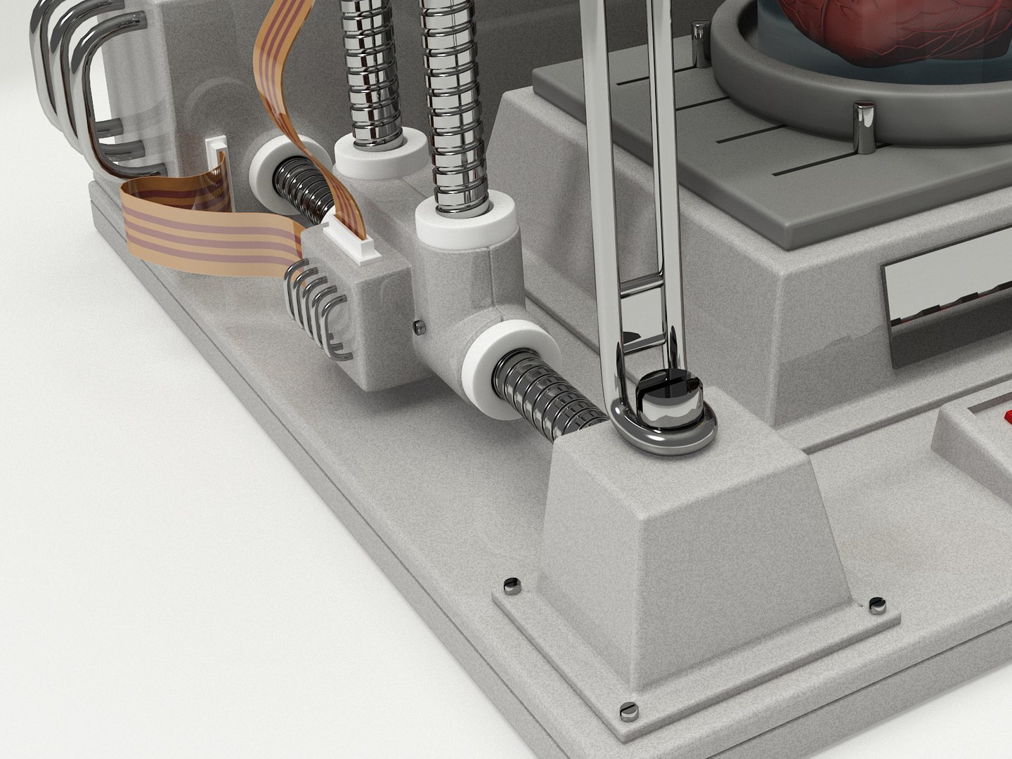 Human Anatomy Bioprinter Bio 3d Model