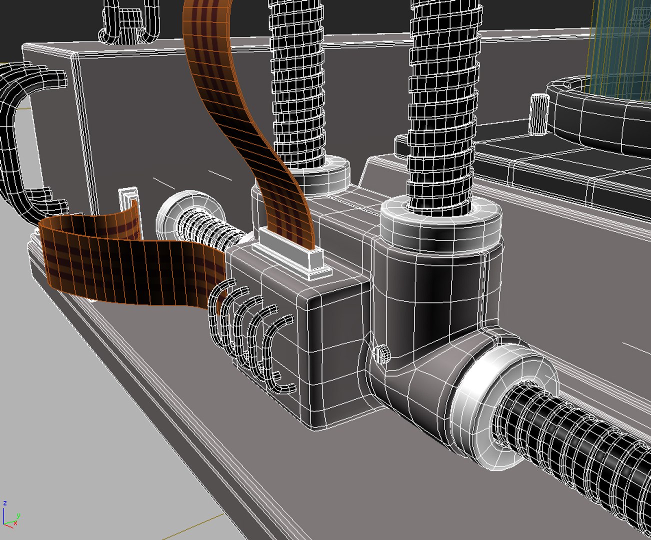 Human Anatomy Bioprinter Bio 3d Model