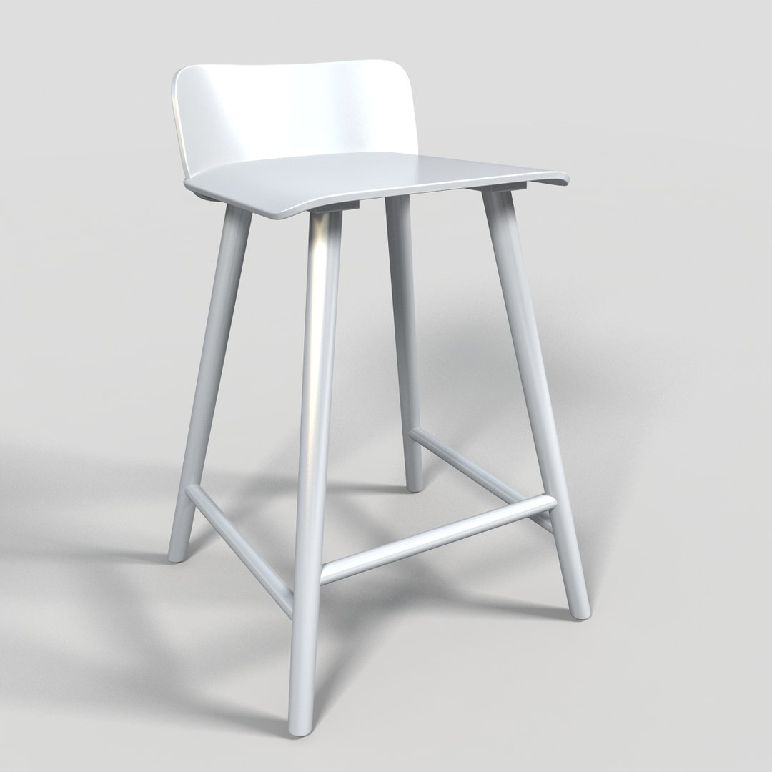 3d bar stool model