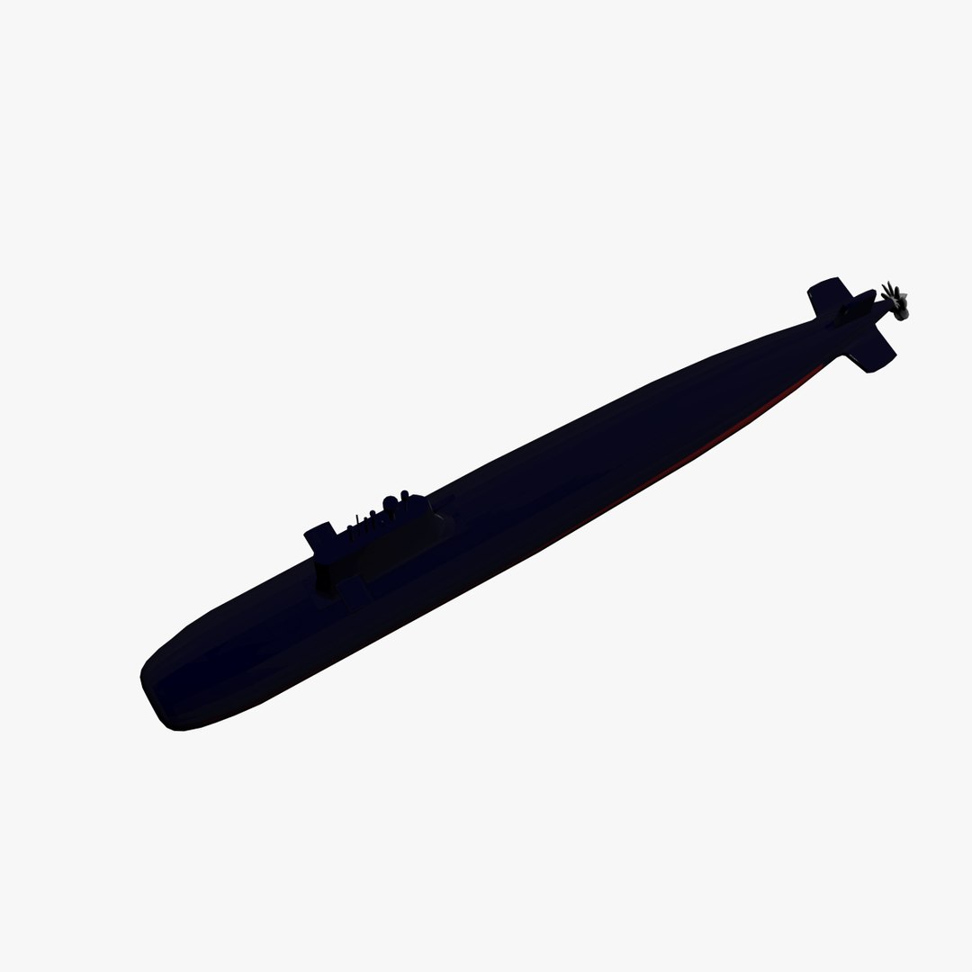 3d submarine type 039 model