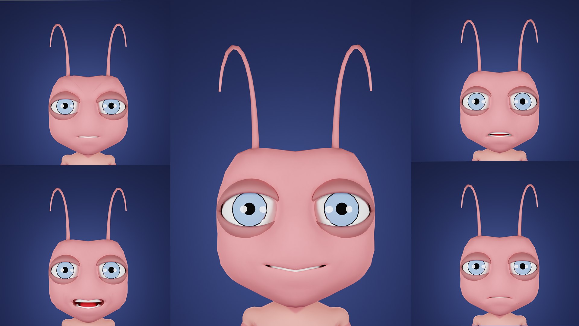 3D Rigged LowPoly Bug Insects Ant Ladybug Bee Model - TurboSquid 1926999