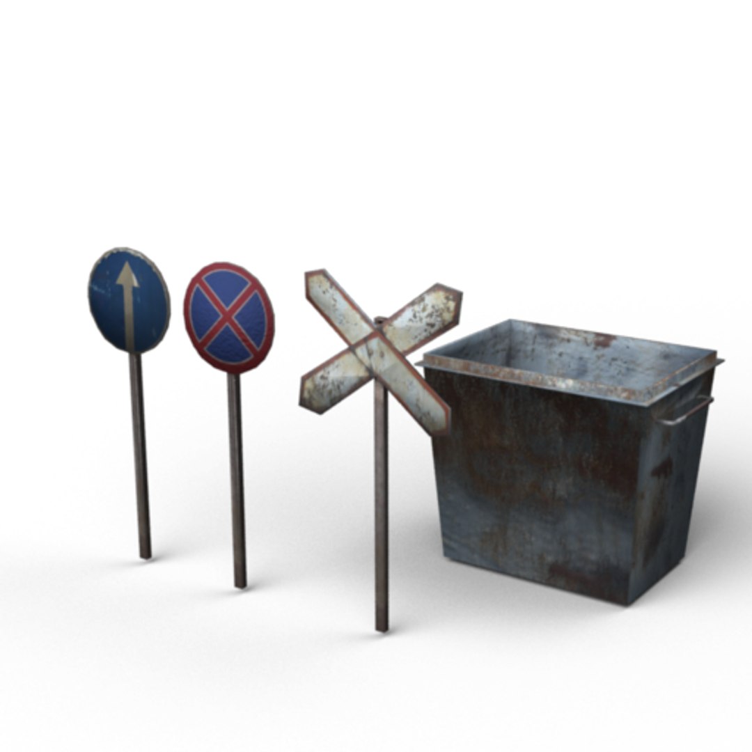 3d mobile pack low-poly model