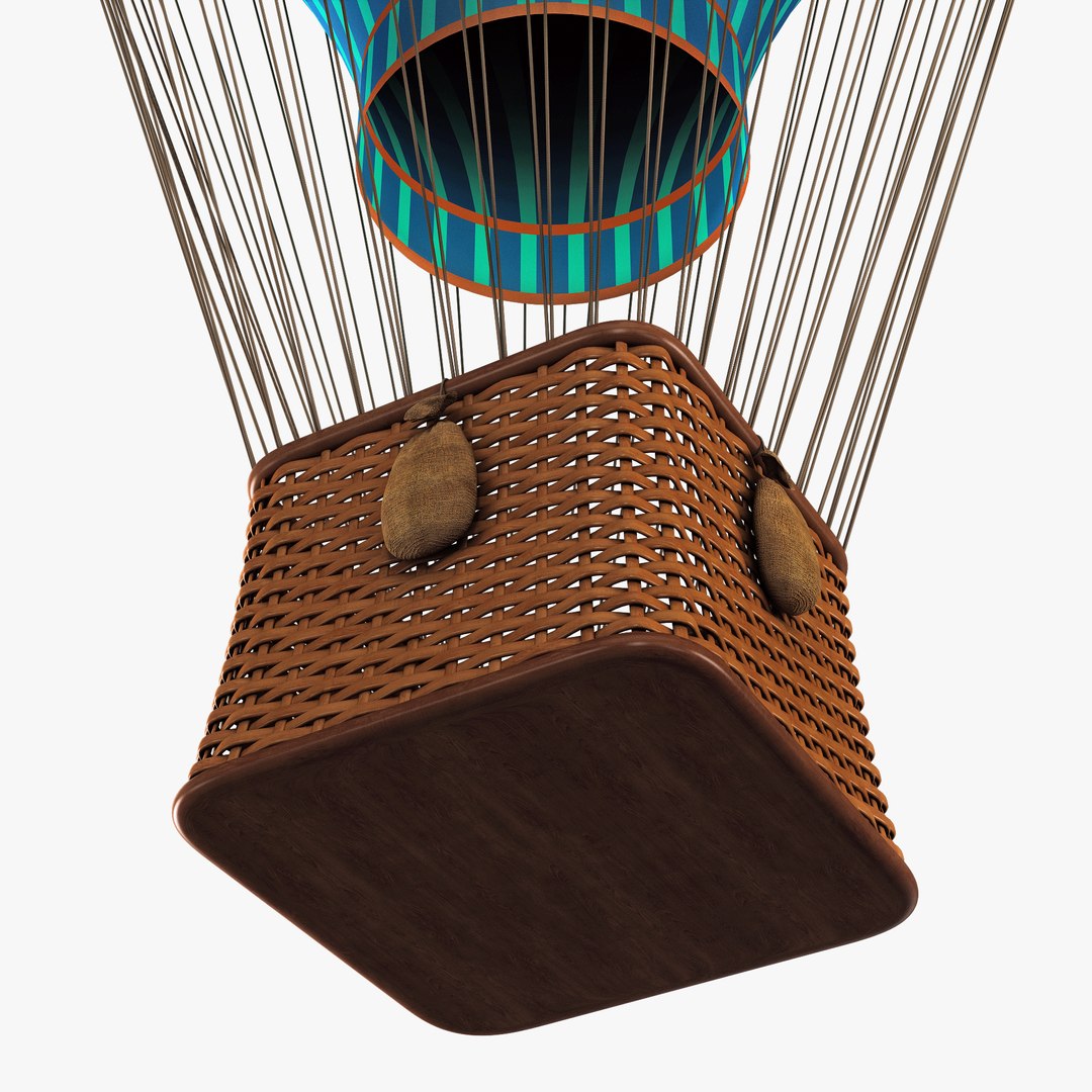 3D Hot Air Balloon V 4 - TurboSquid 1817779