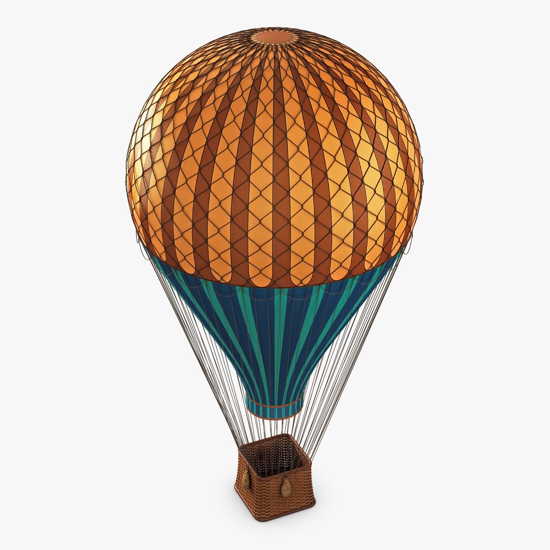 3D Hot Air Balloon V 4 - TurboSquid 1817779