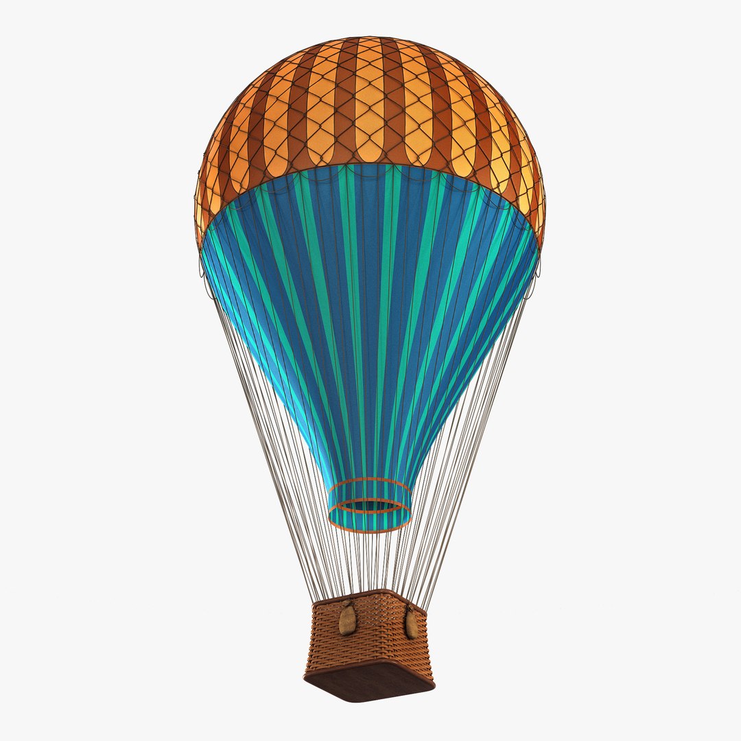 3D Hot Air Balloon V 4 - TurboSquid 1817779