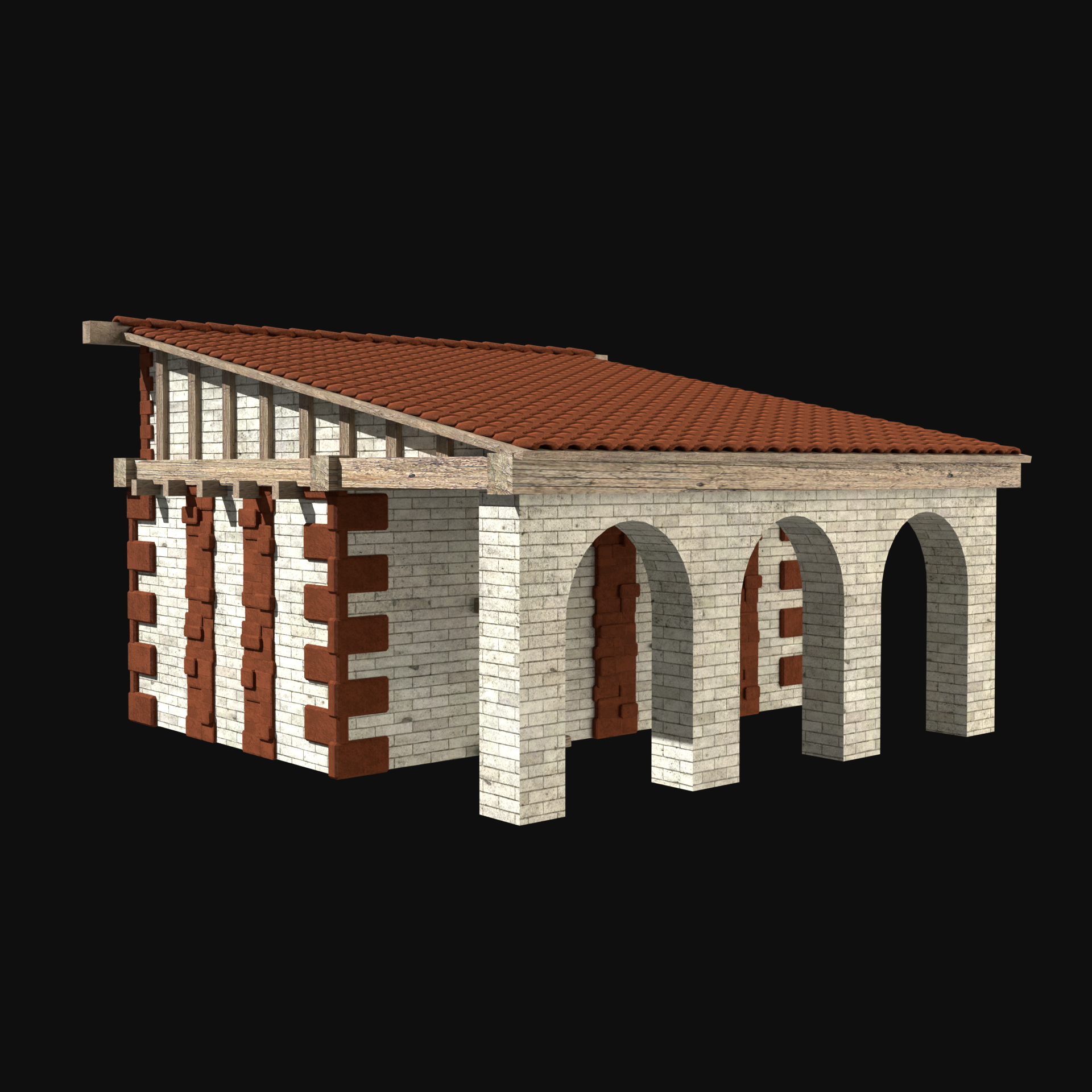 RÖMISCHE ANTIKE GRIECHISCHE STEIN-ROM-HAUS-HÜTTE-GEBÄUDE-SAMMLUNG 3D ...