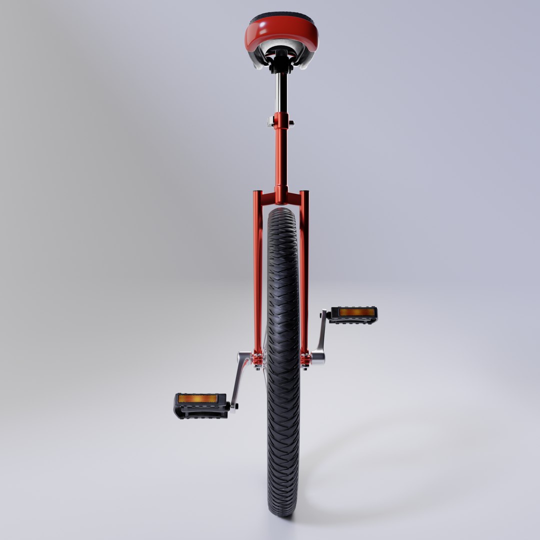 Uni Bicycle 3D Model - TurboSquid 2088036