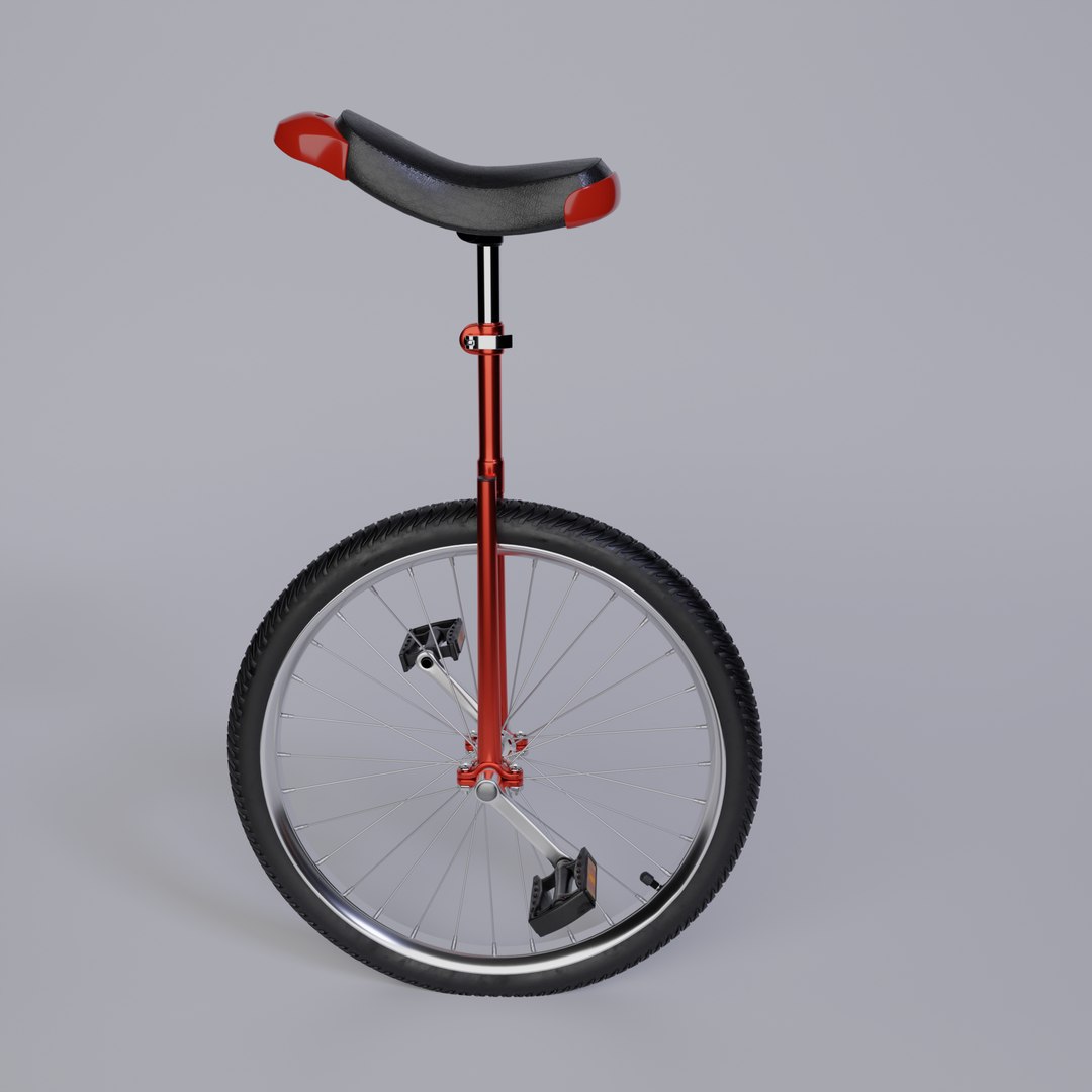 Uni Bicycle 3D Model - TurboSquid 2088036